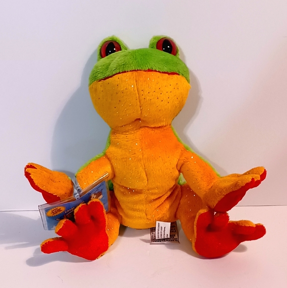 GANTZ | Toys | Adopt A Pet Webkinz Tree Frog Plush Pets By Gantz | Poshmark